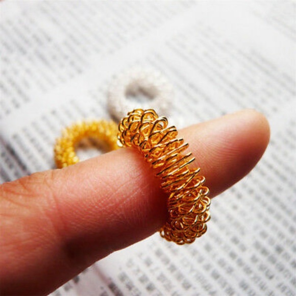 Jewelry | Gold Sujok Ring Therapy | Poshmark